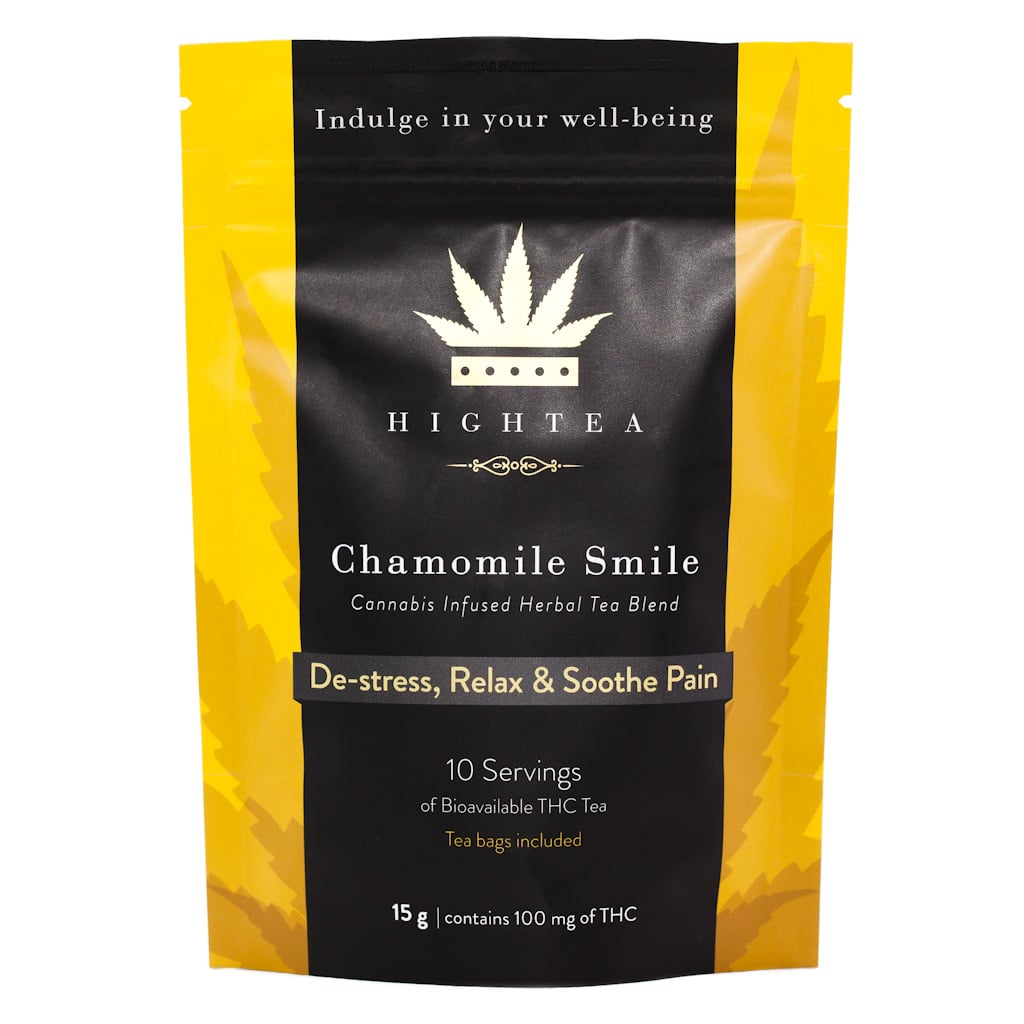 Chamomille Smile Tea (100mg THC) by High Tea (SOLD OUT) - GetMyHigh